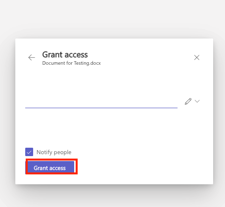 Granting Access to and Sharing Files in Teams | University IT